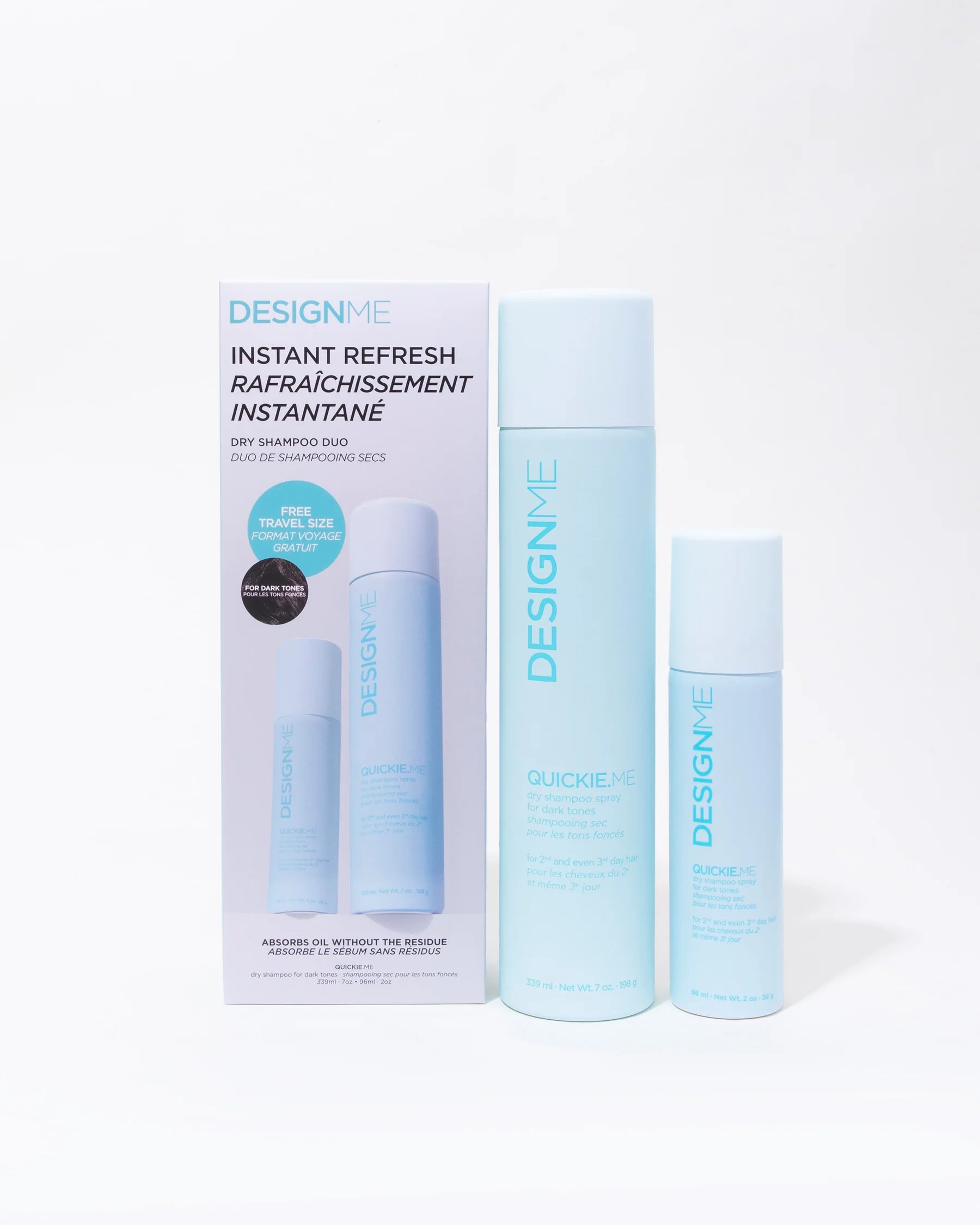 DESIGNME Quickie.Me Instant Refresh Duo for Dark Tones - PinkPro – PinkPro Beauty Supply