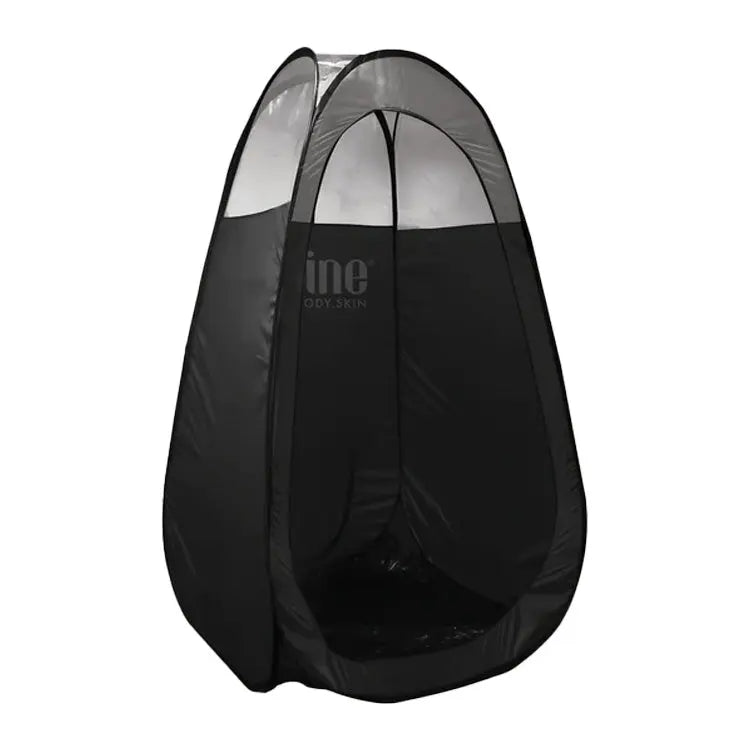 MineTan Tanning Tent Black 1/3 Clear - PinkPro Beauty Supply