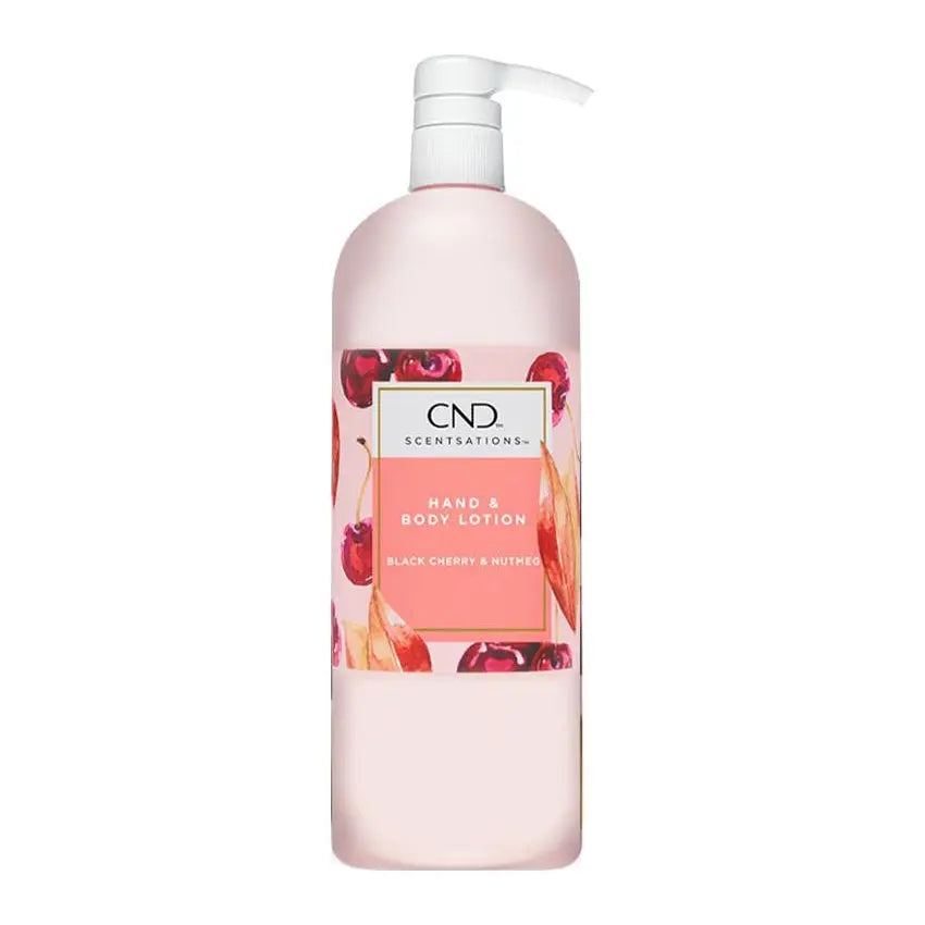 CND Scentsations Hand & Body Lotion Black Cherry & Nutmeg - 33 oz ...