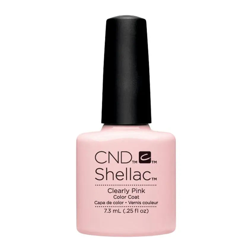 CND Shellac Clearly Pink - PinkPro Beauty Supply