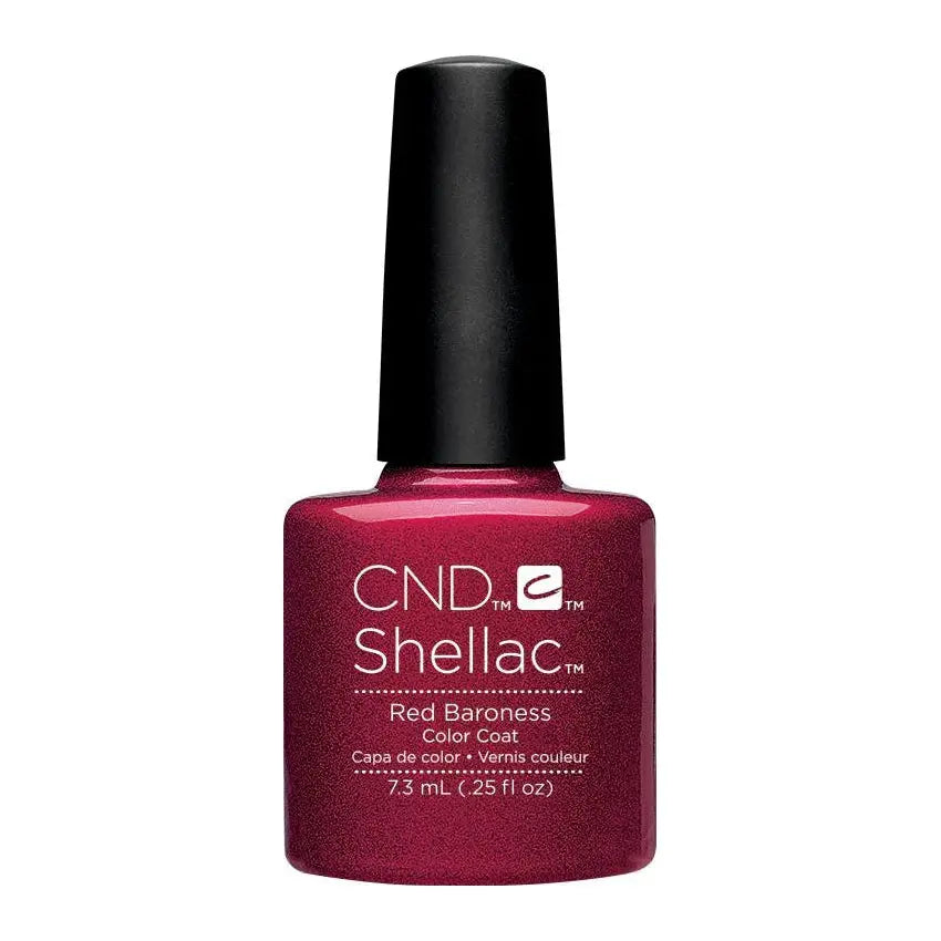 CND Shellac Red Baroness 139 - PinkPro Beauty Supply