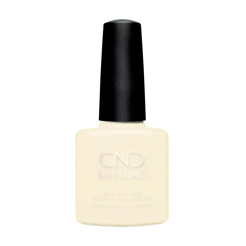 CND Shellac White Button Down 392 - PinkPro Beauty Supply