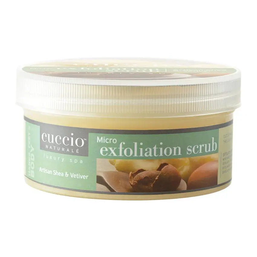 Cuccio Artisan Shea & Vetiver Micro Exfoliation Scrub - PinkPro Beauty ...