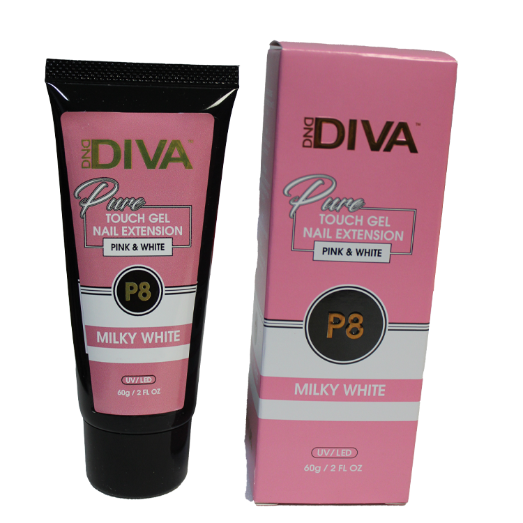 DND Diva Touch Gel Glow #08 - PinkPro Beauty Supply
