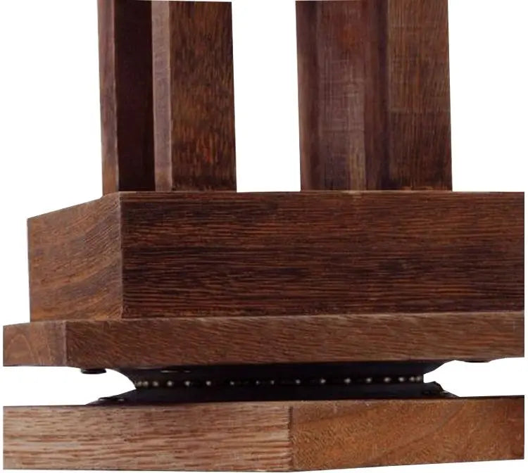 Empty Wooden Rotating Tower Display Stand - PinkPro Beauty Supply