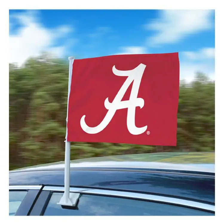 Fanmats Alabama Crimson Tide Car Flag - PinkPro Beauty Supply