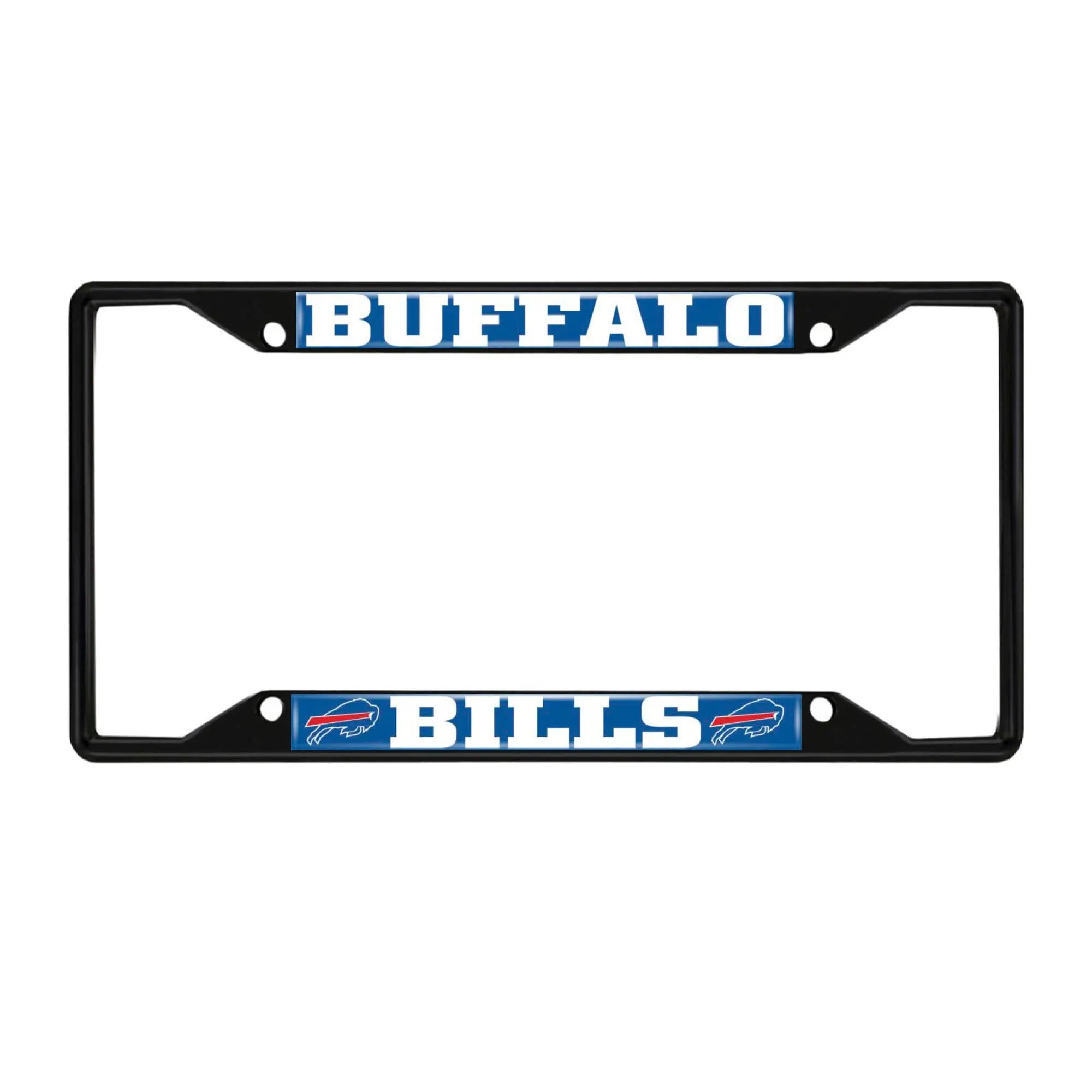 Fanmats NFL Buffalo Bills License Plate Frame - Black - PinkPro Beauty ...