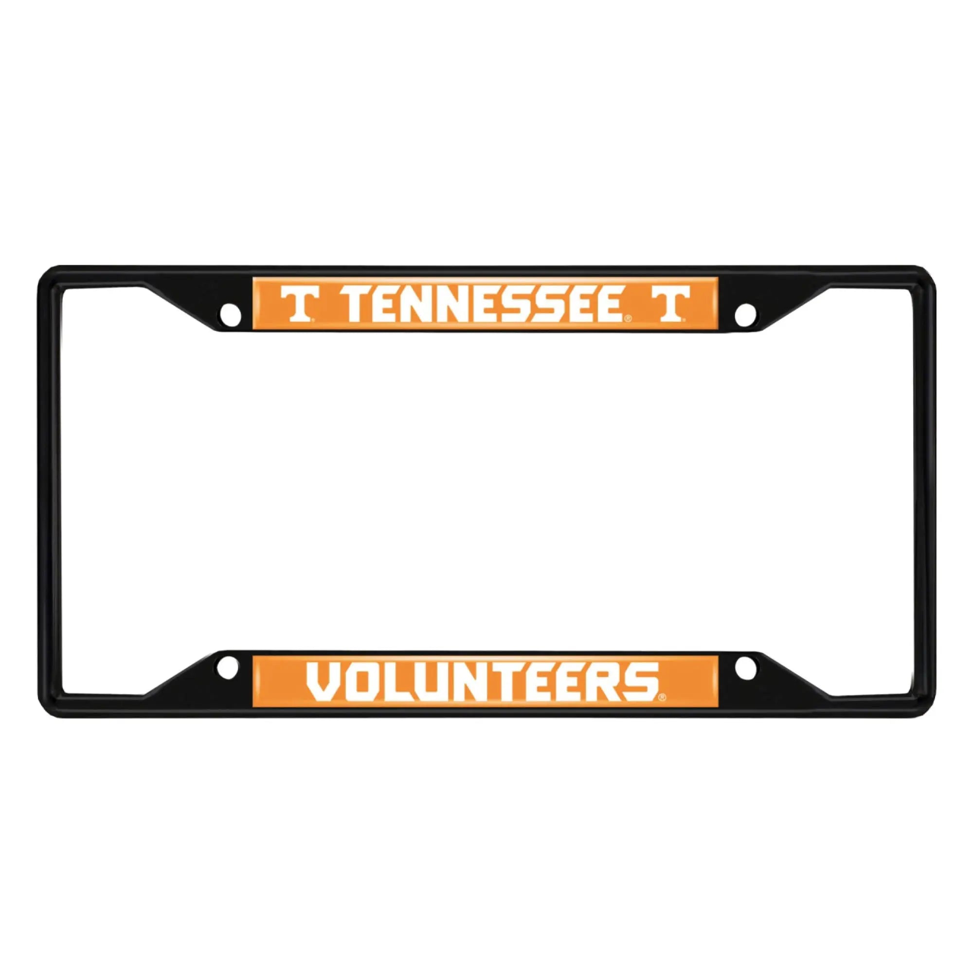 Fanmats Tennessee Volunteers License Plate Frame - Black - PinkPro ...