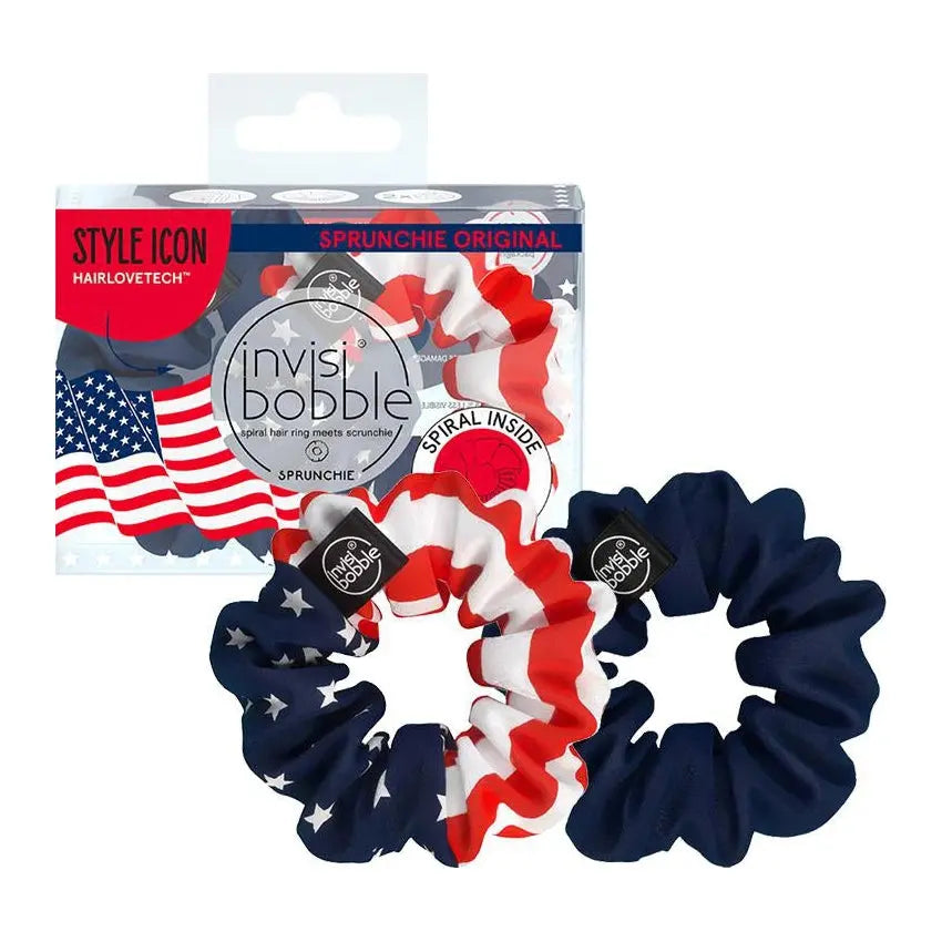 Invisibobble Sprunchie Americana 2pc - PinkPro Beauty Supply