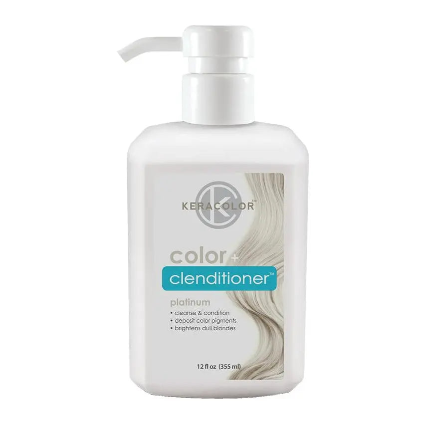Keracolor Color + Clenditioner Platinum 12 oz. - PinkPro Beauty Supply