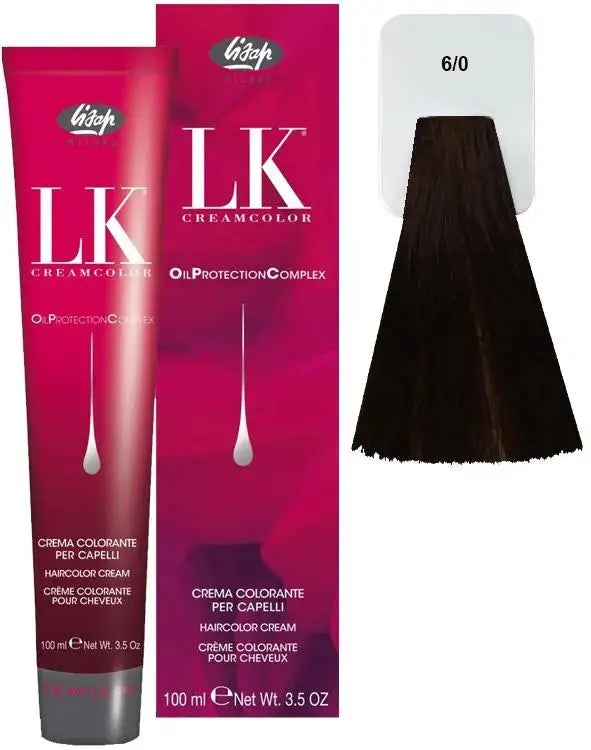 Lisap LK OPC Permanent Color 6/0 - PinkPro Beauty Supply
