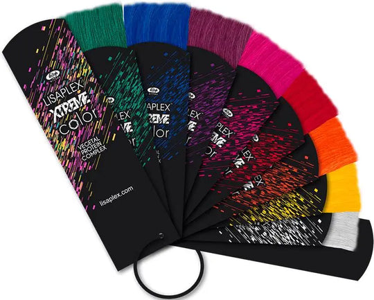 Lisap Lisaplex Xtreme Color Chart - PinkPro Beauty Supply
