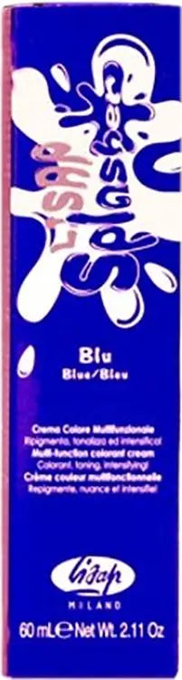 Lisap Splasher Permanent Color Blue - PinkPro Beauty Supply