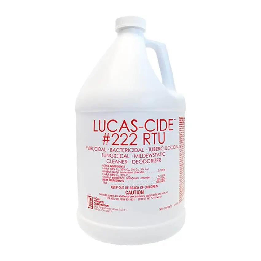 Lucas Products Lucas-cide #222 RTU Hospital Grade Disinfectant - 128 ...