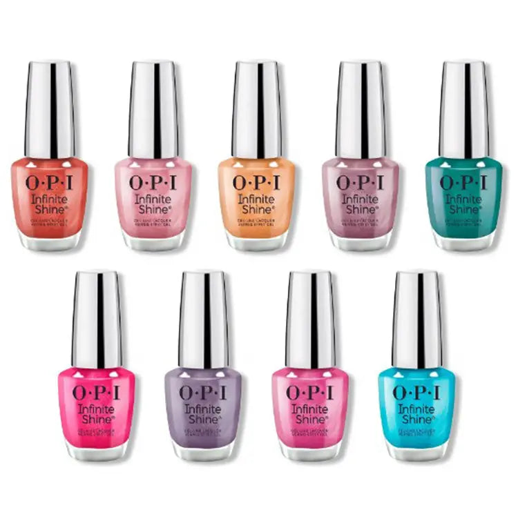 OPI Infinite Shine Metallic Mega Mix Collection Funmetal 0.5 oz ...
