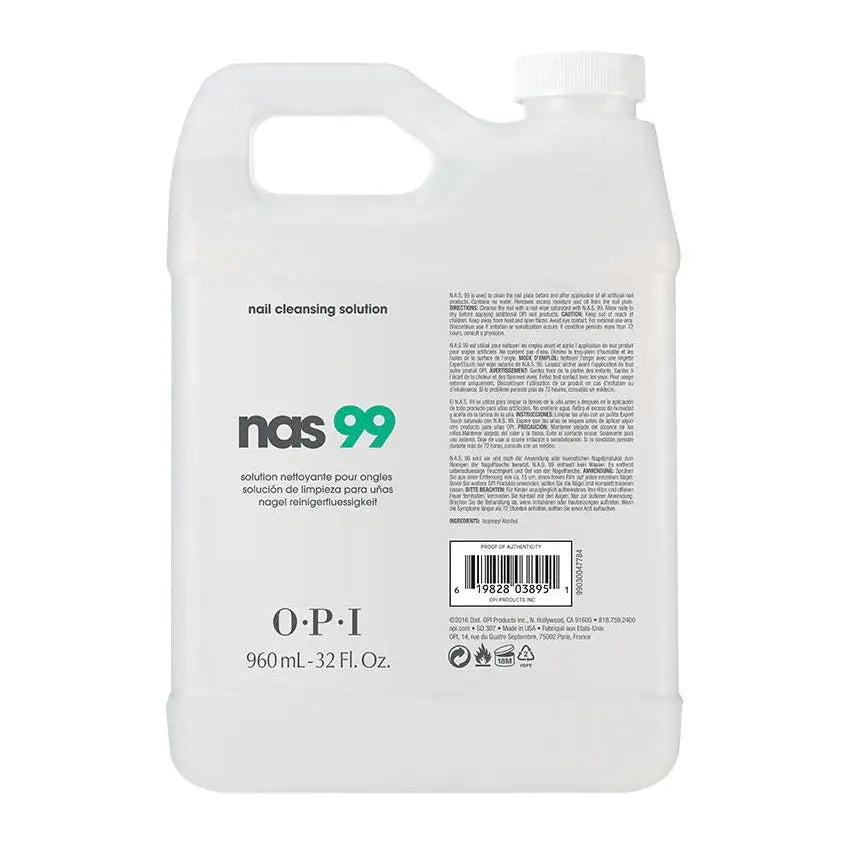 OPI N.A.S 99 Nail Cleansing Solution - PinkPro Beauty Supply