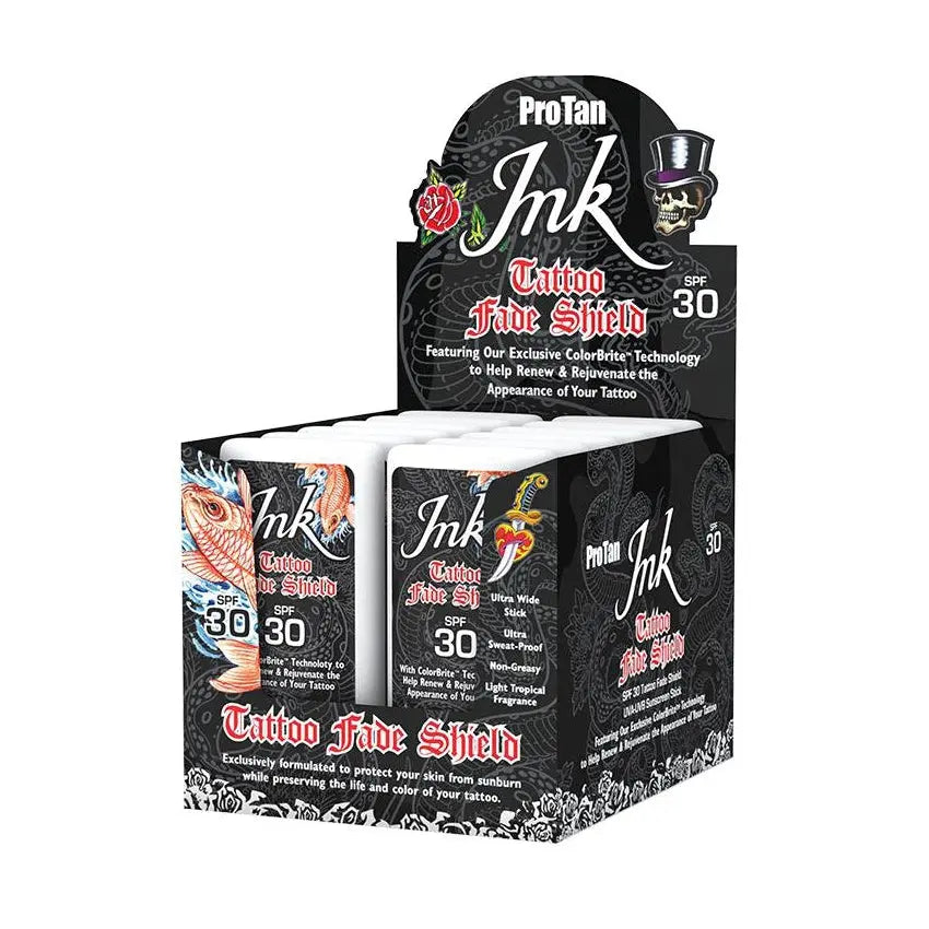 Pro Tan SPF 30 Tattoo Stick Display - PinkPro Beauty Supply