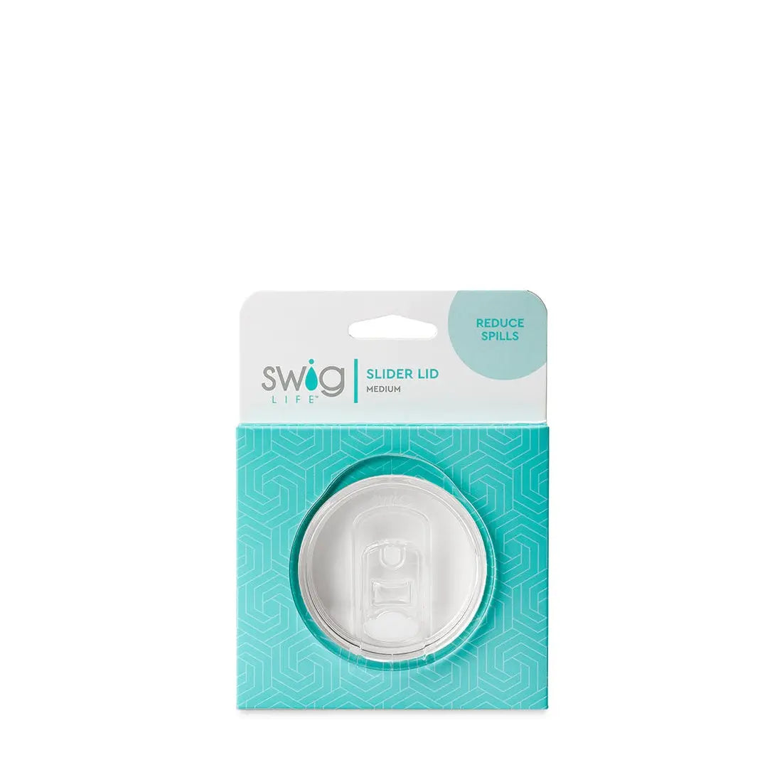 Swig Life Clear Slider Lid Medium - PinkPro Beauty Supply