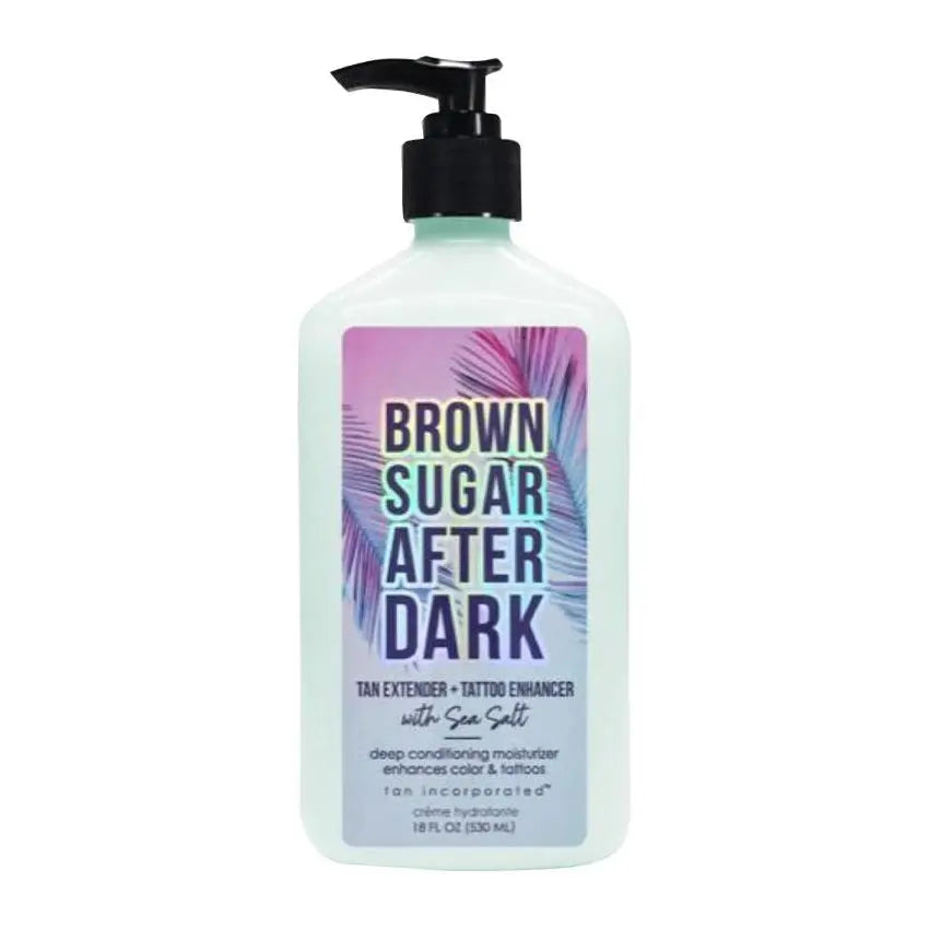 Tan Inc Brown Sugar After Dark Tan Extender + Tattoo Enhancer 18 oz ...