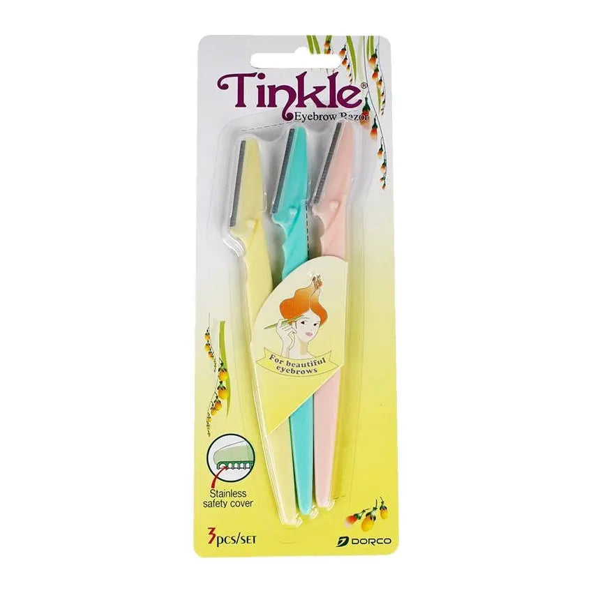 Tinkle Eyebrow Shaping Razors - PinkPro Beauty Supply