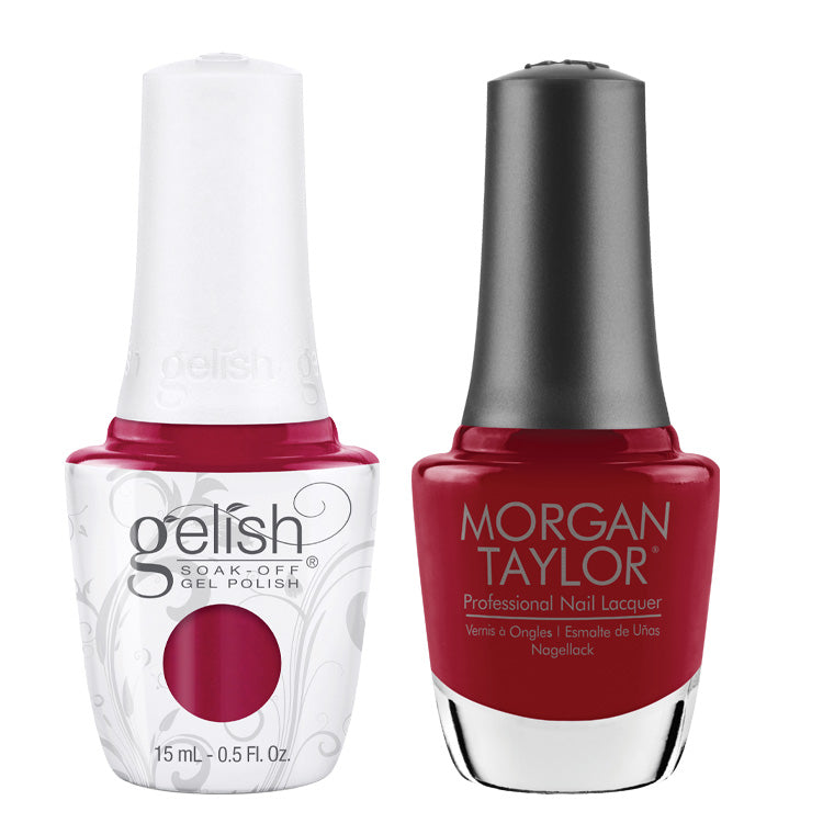 Gelish & Morgan Taylor Duo - Ruby Two Shoes .5 oz - PinkPro Beauty ...