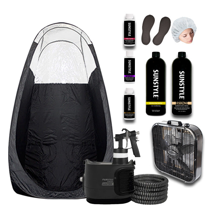 Fuji SoloTan Sunless Spray Tan Business Kit Fuji SoloTan w/ Black Tent ...