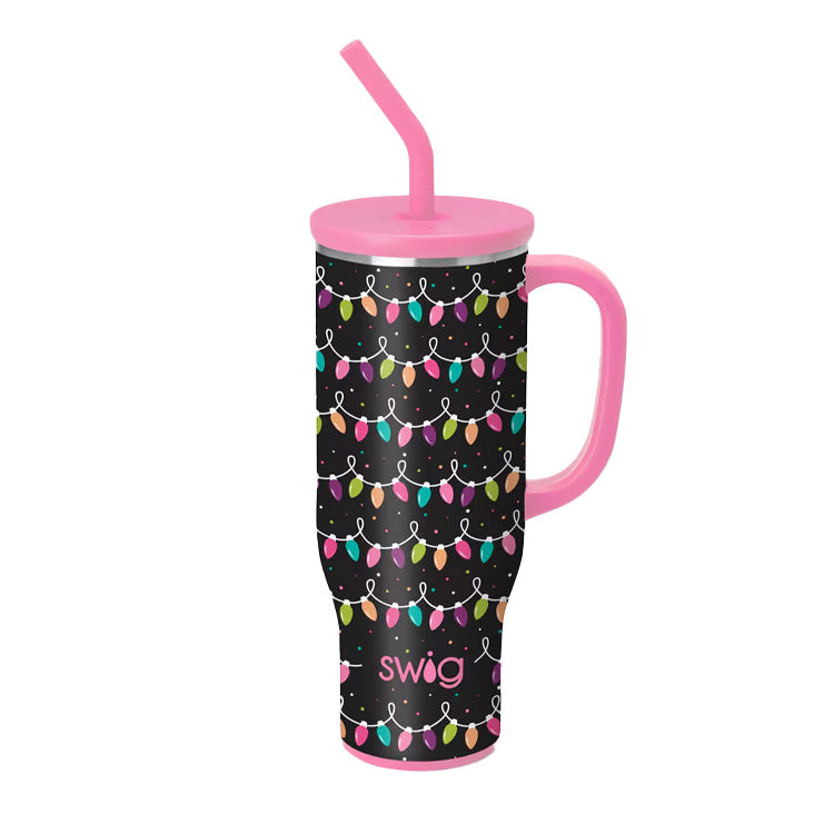 Swig Life Mega Mug 30 oz. Tacky Lights - PinkPro Beauty Supply