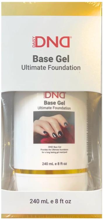 DND Base Coat Refill #500 250ML 8 oz. - PinkPro Beauty Supply