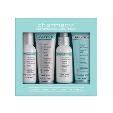 pharmagel Rejuvenating Face & Body 4-Step Kit - PinkPro Beauty Supply